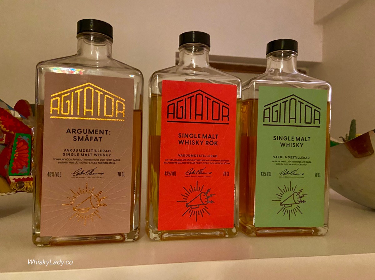 Sweden’s Agitator Trio – Single Malt, Rök, Argument: Småfat | Whisky Lady
