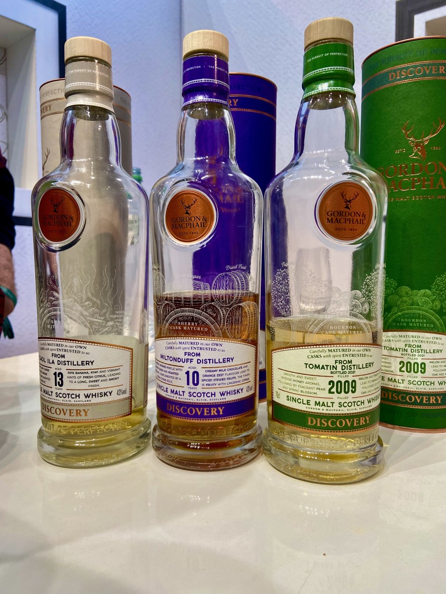 Paris Whisky Live – Gordon + Macphail Discovery Tomatin, Miltonduff ...